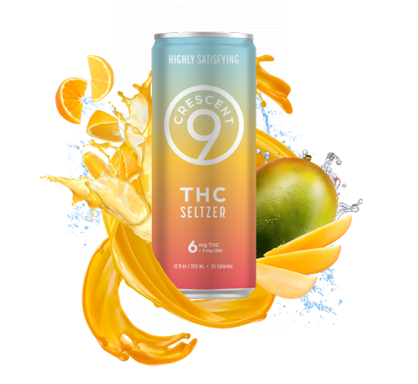 Crescent 9 Seltzer | North Hills Dispensary